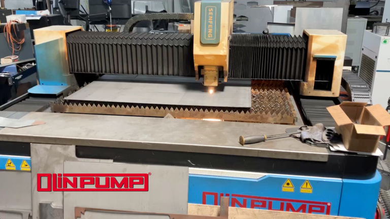 cnc tube cutter robotic welding concrete pump manufacturing - Olinpump